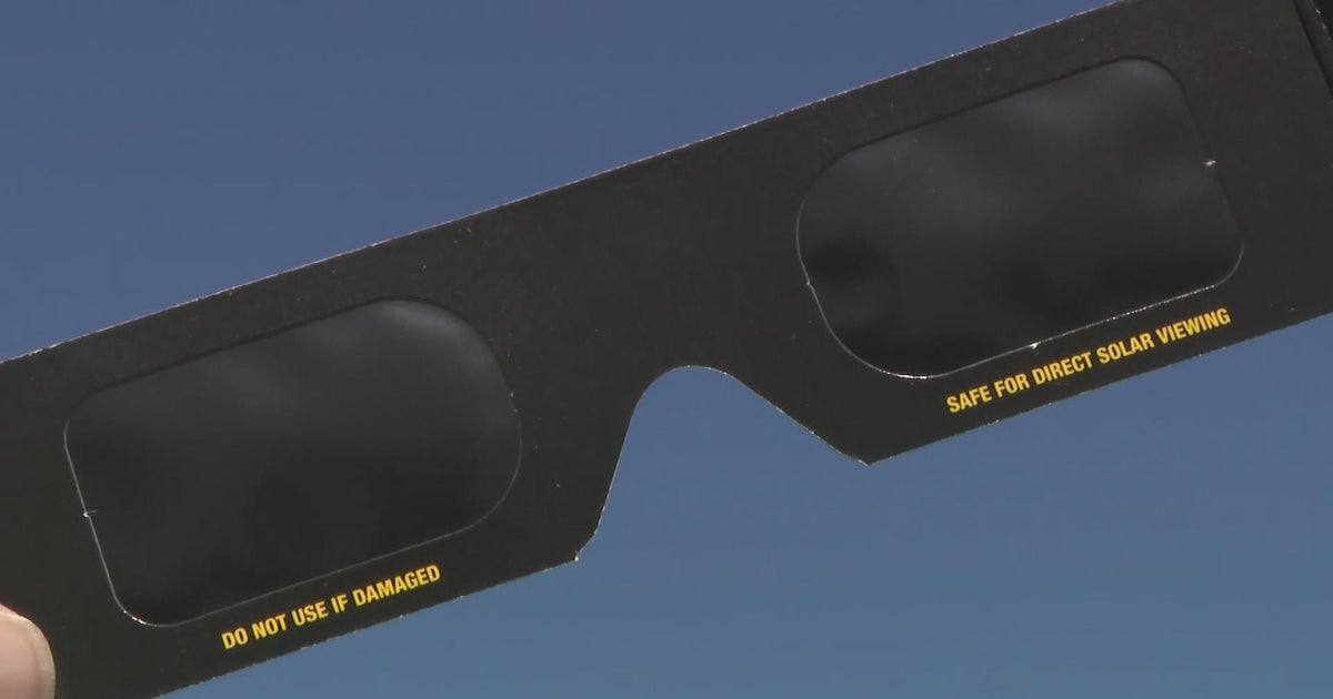 Where to find safe solar eclipse glasses in the Philadelphia area - CBS ...