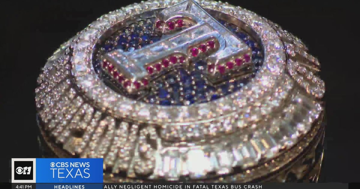 World Series ring design pays tribute to Rangers' historic season - CBS ...