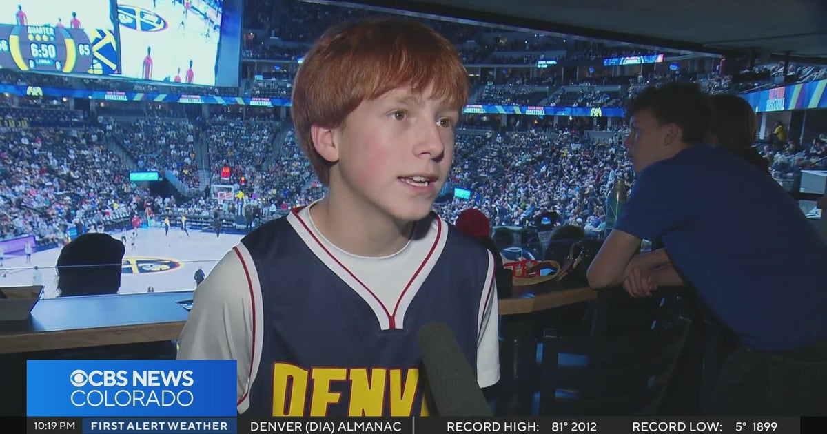 Teen with cystic fibrosis meets Denver Nuggets heroes - CBS Colorado