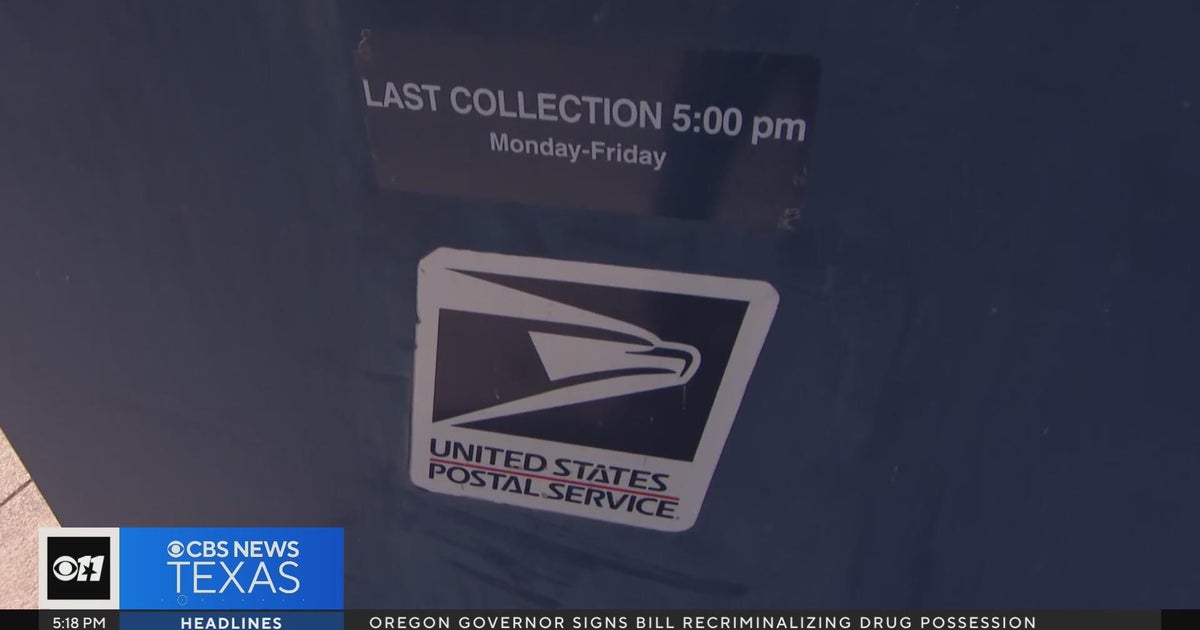 Mail theft is on the rise in North Texas and across the country - CBS Texas