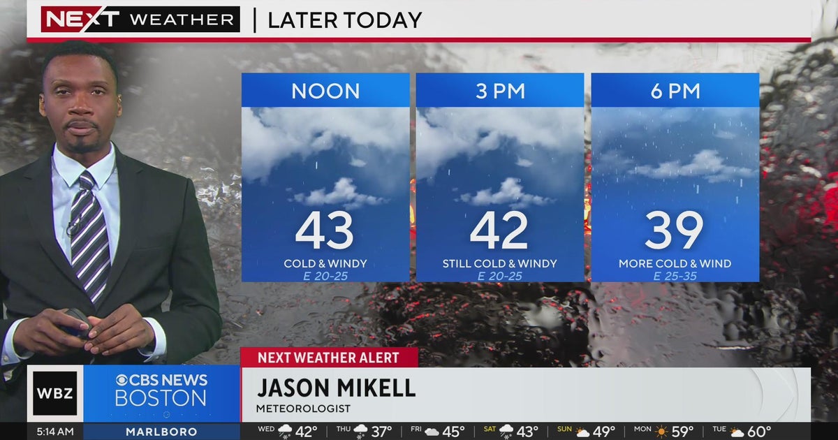 Next Weather: WBZ morning forecast for April 3, 2024 - CBS Boston
