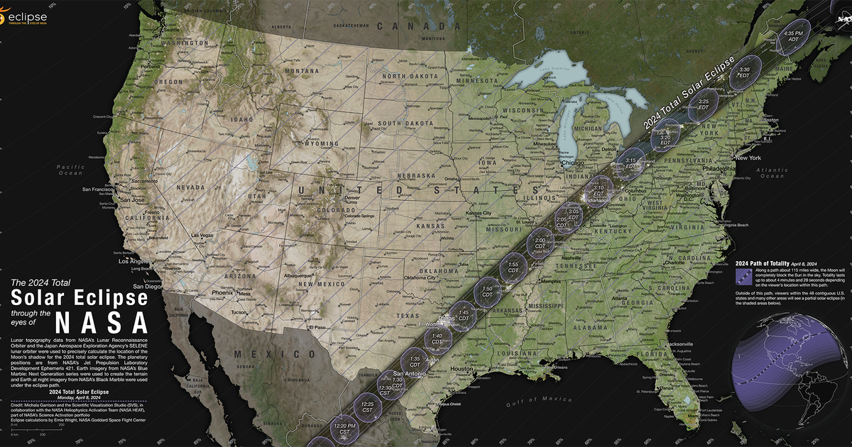 What time the eclipse starts, peaks and ends in Baltimore - CBS Baltimore
