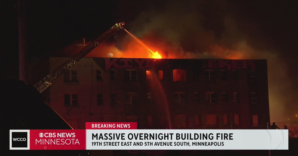 Fire at abandoned building in Minneapolis forces evacuations, road ...