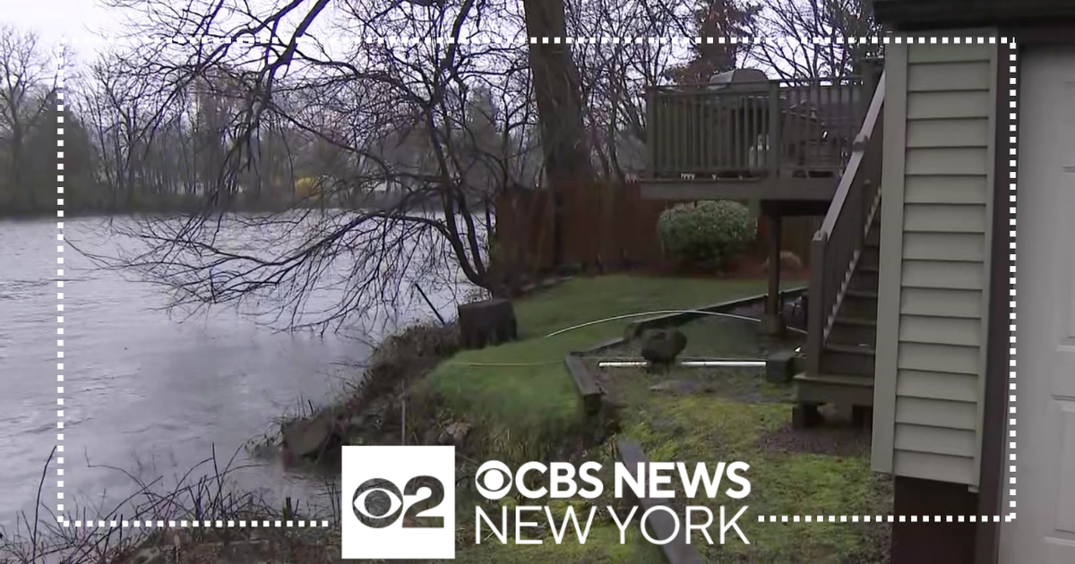 New Jersey's flood-prone rivers swell from soaking rain - CBS New York