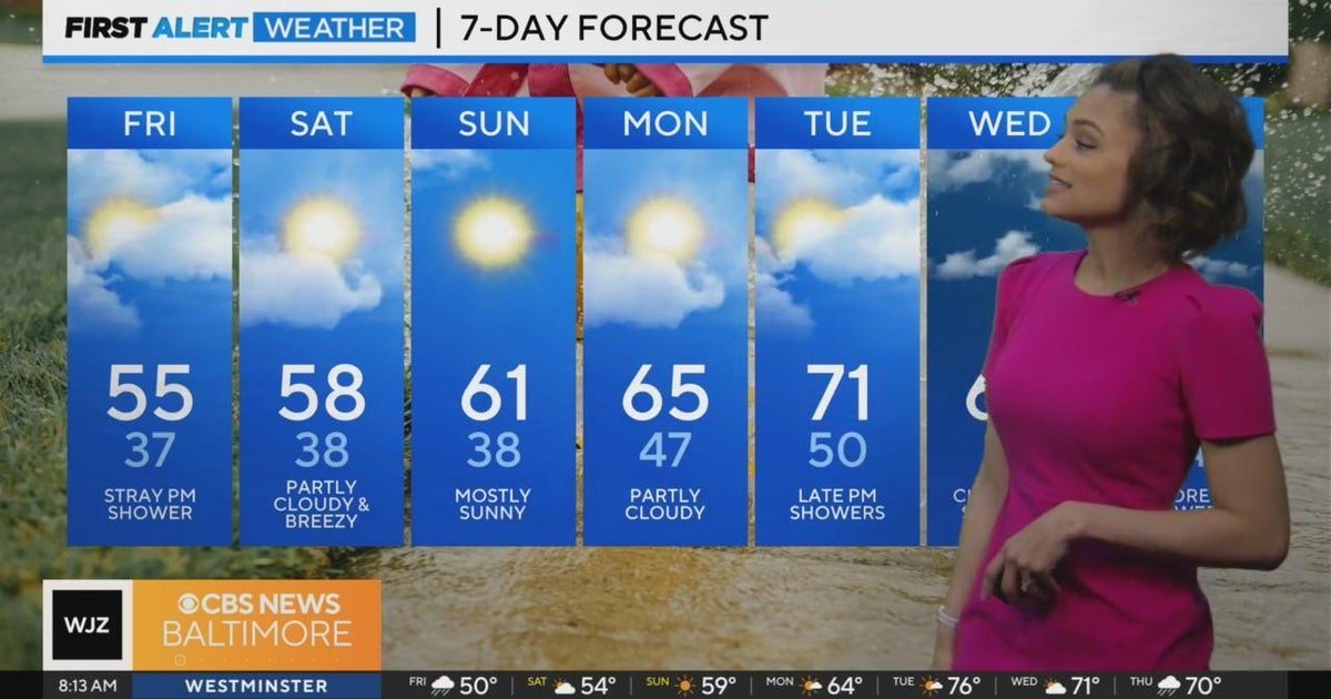 Meteorologist Abigail Degler has your Friday morning forecast | April 5, 2024 - CBS Baltimore