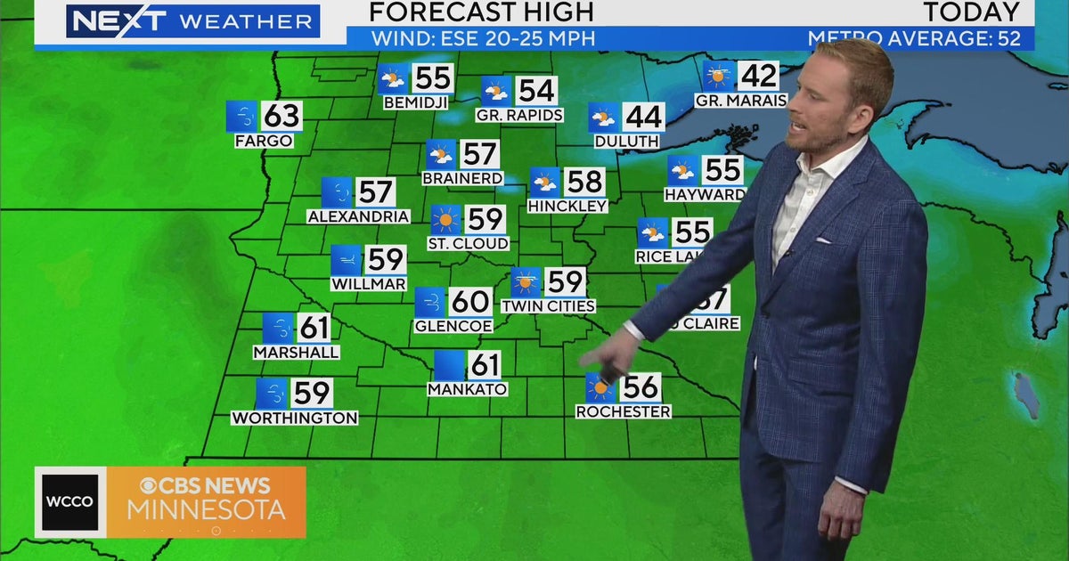 NEXT Weather: 8 a.m. forecast for Minnesota from April 6, 2024 - CBS ...