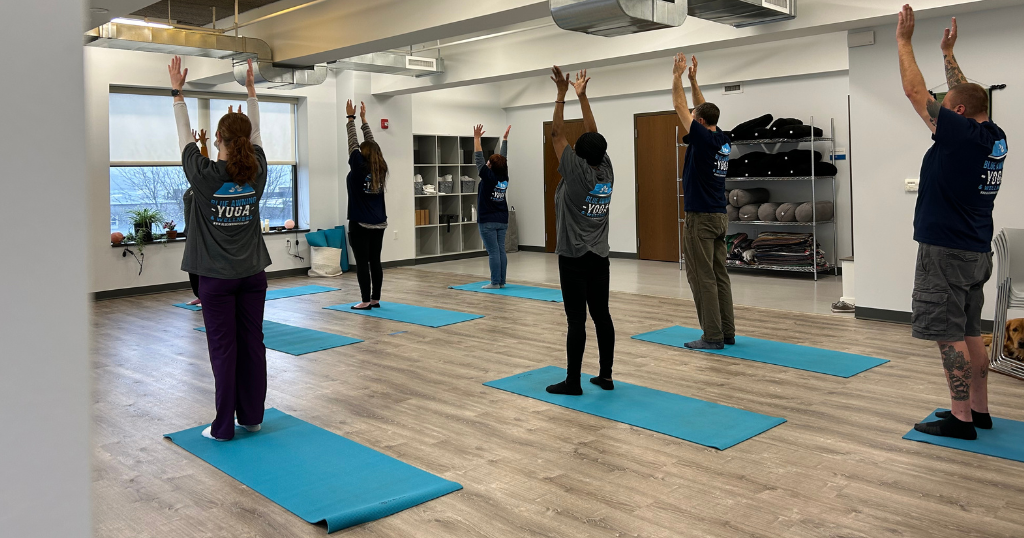 Blue Awning Yoga & Wellness brings normalcy, peace, and vision to those ...