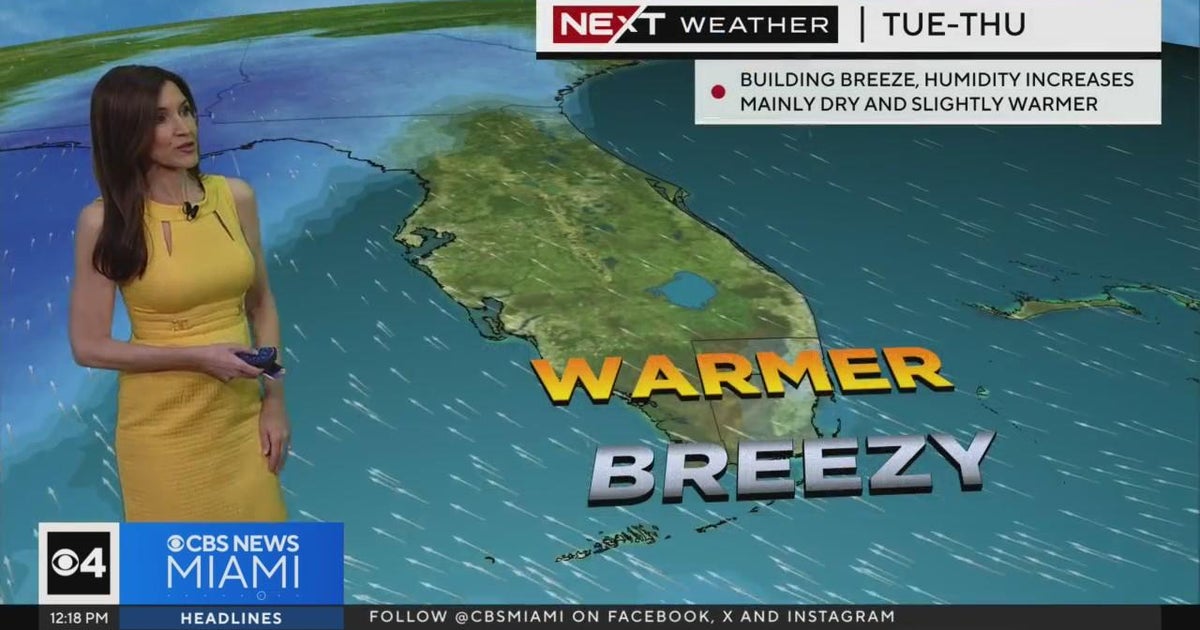 South Florida Weather for Monday 4/8/2024 12PM - CBS Miami