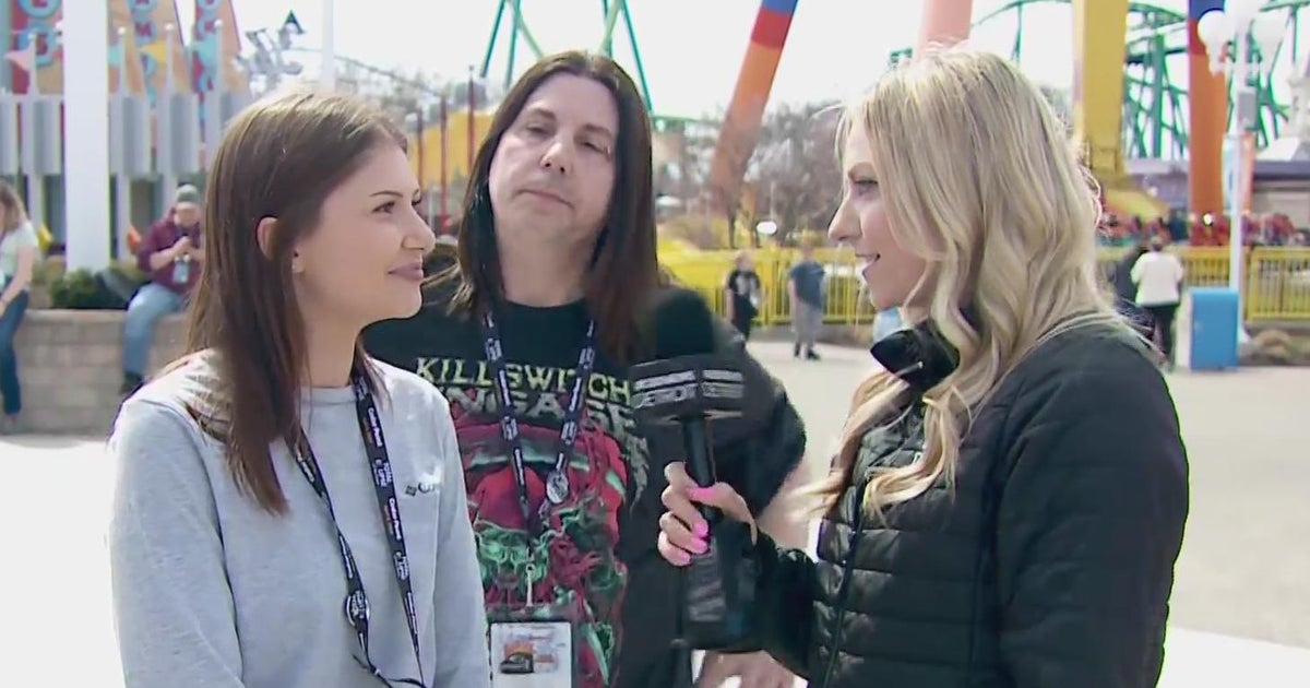 Thousands await 2024 solar eclipse at Cedar Point - CBS Detroit