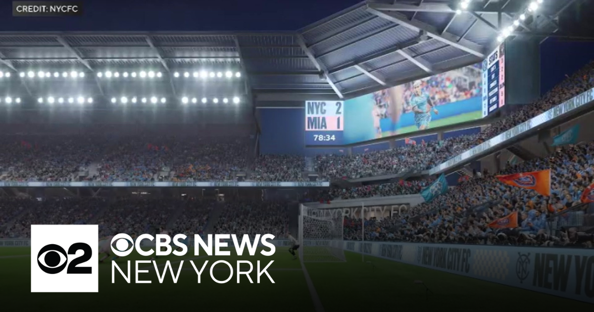 NYCFC stadium up for City Council vote: See the renderings - CBS New York
