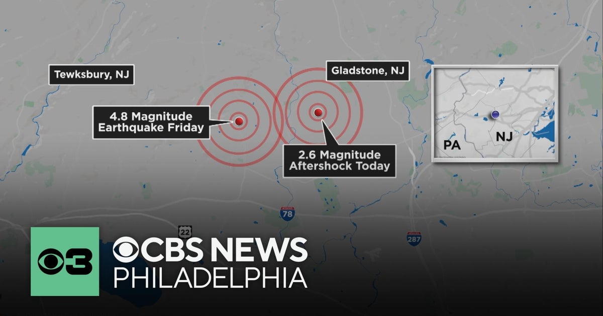2.6 magnitude aftershock hits New Jersey; almost 50 aftershocks since ...