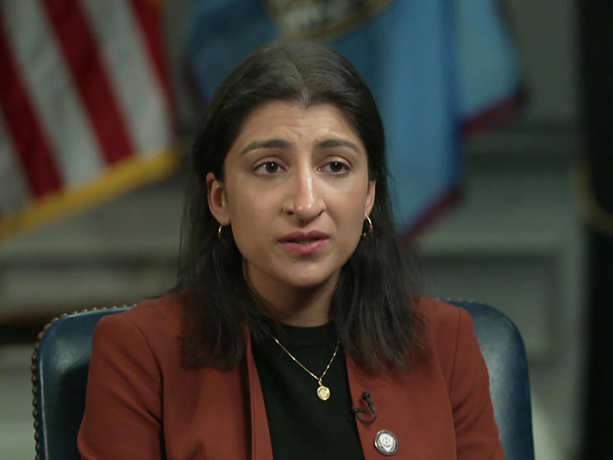 FTC chair Lina Khan on playing "anti-monopoly" - CBS News