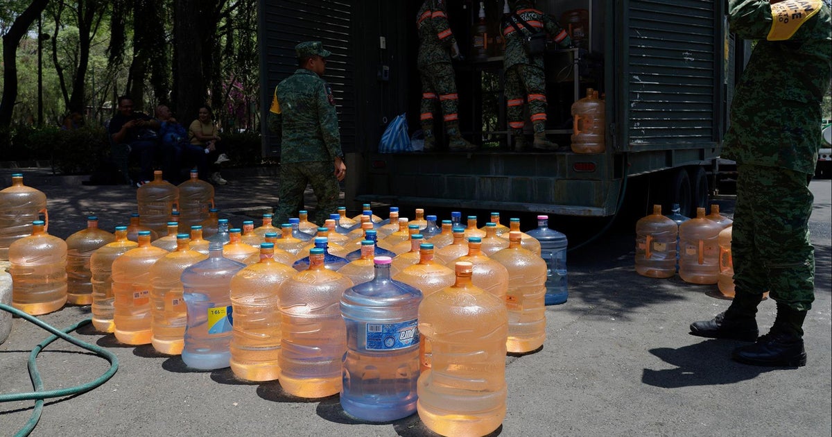 What's fueling Mexico City's water crisis? - CBS News