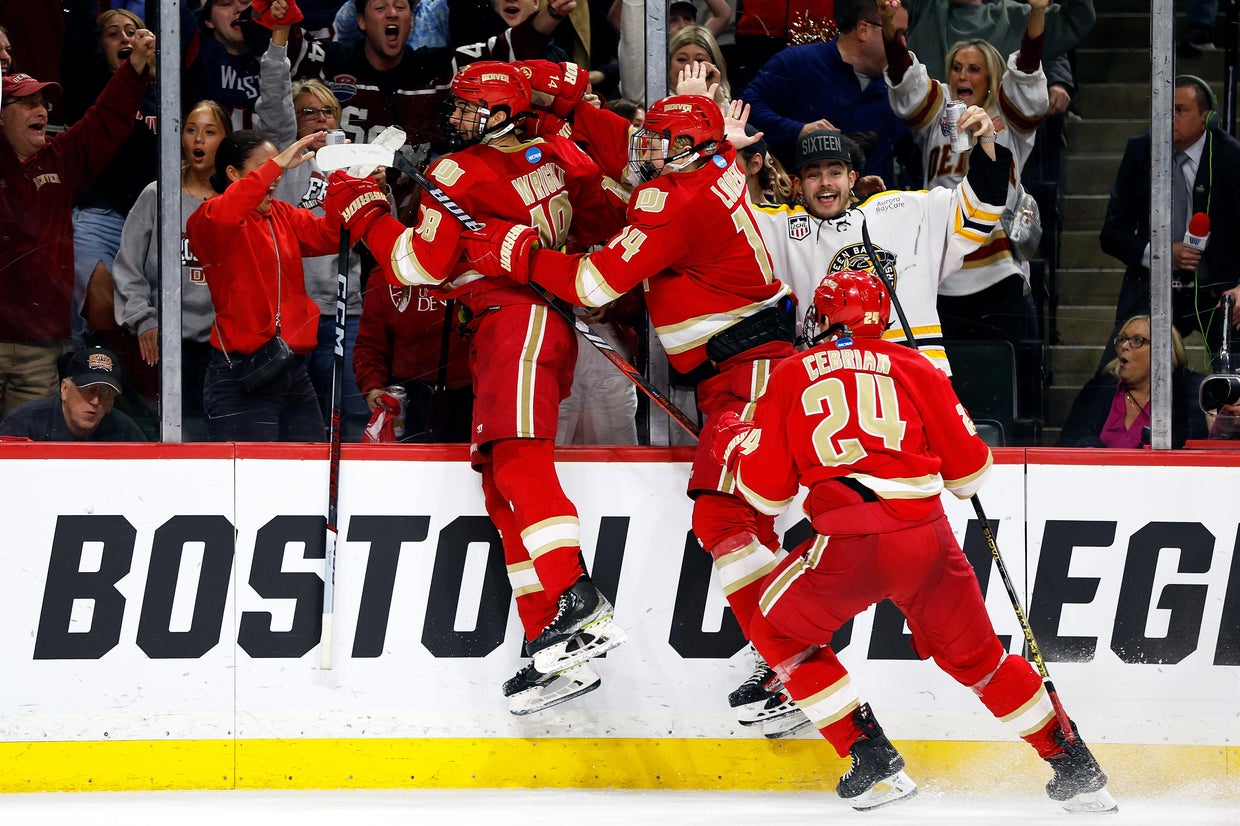 Denver Pioneers national college hockey championship