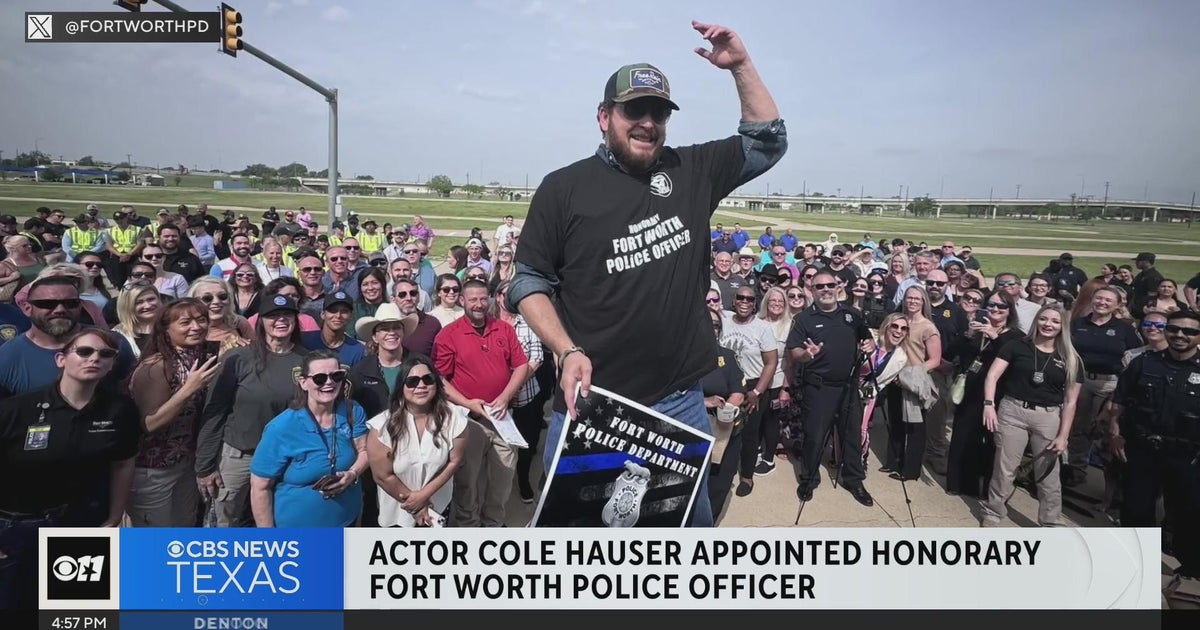 Yellowstone star appointed honorary Fort Worth police officer - CBS Texas