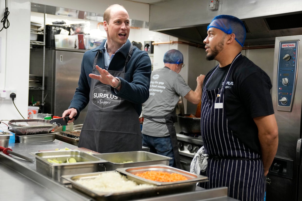 Prince William returns to public duty as Kate continues cancer ...