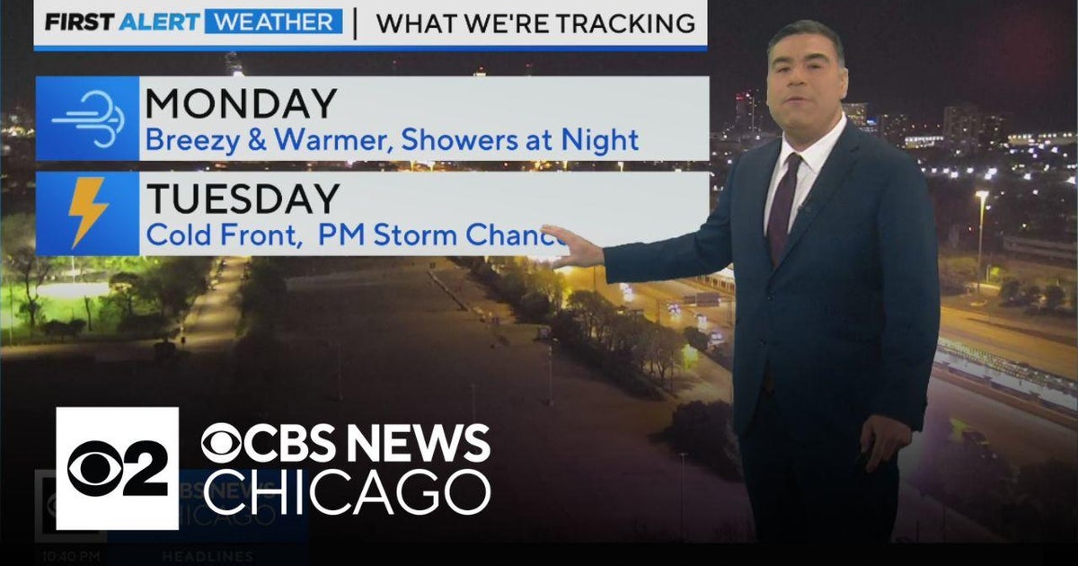 Pleasant Monday in Chicago, but downhill for rest of week - CBS Chicago