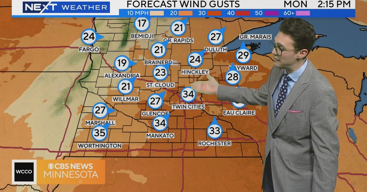 NEXT Weather: 9 a.m. forecast from April 22, 2024 - CBS Minnesota