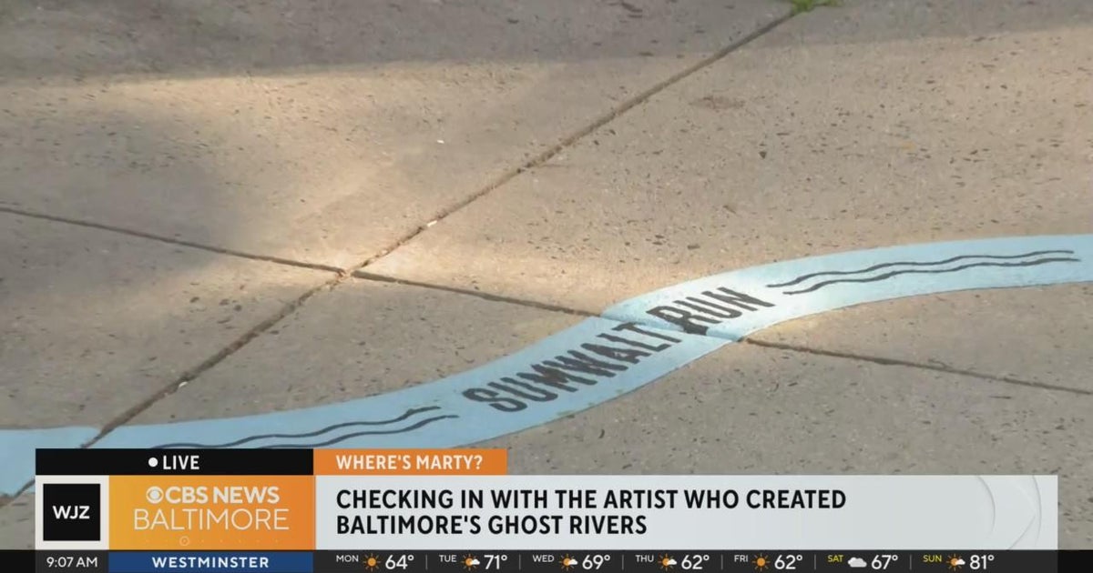 Meet the artist behind Baltimore's "Ghost Rivers" | Where's Marty ...