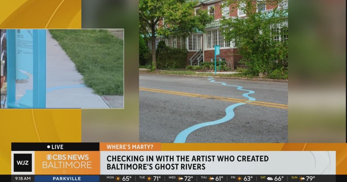Baltimore's "Ghost Rivers" flow beneath its streets. Now they're marked ...