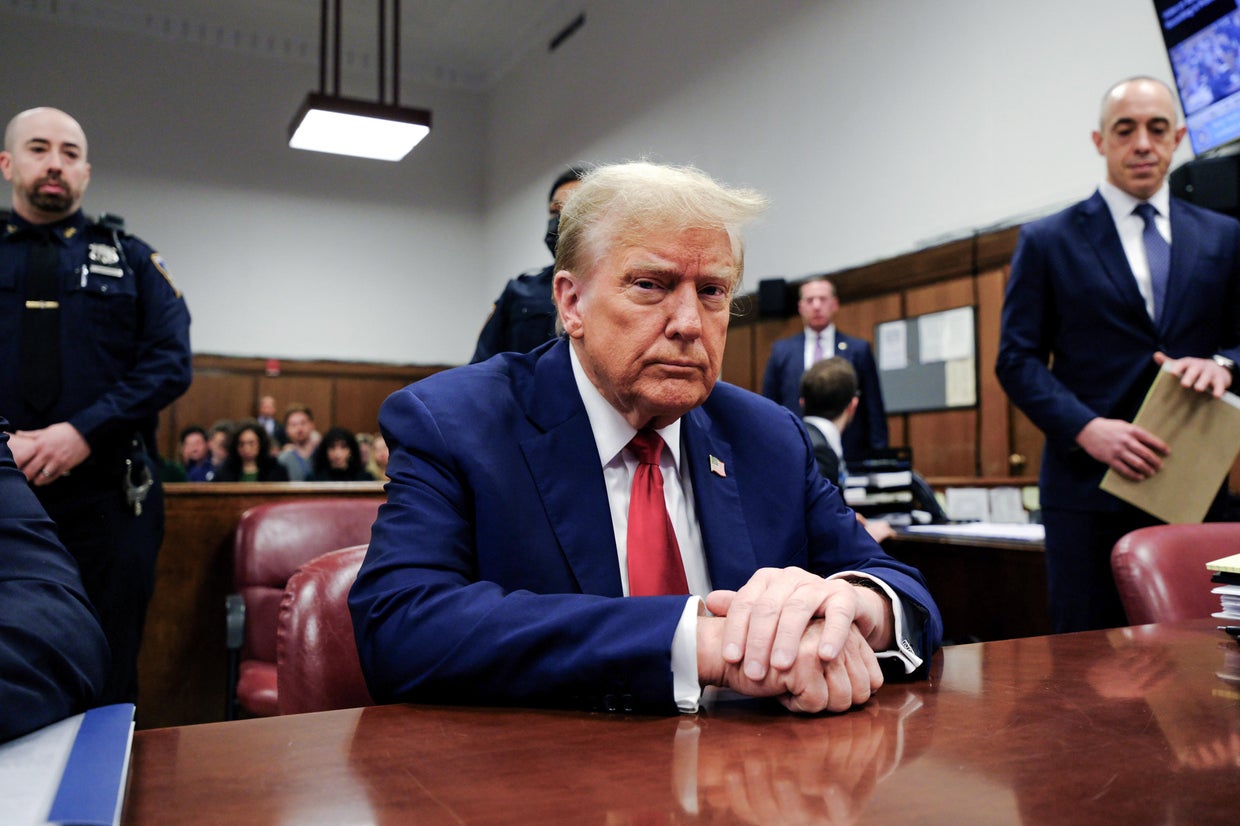What it's like to watch Trump's "hush money" trial from inside the ...