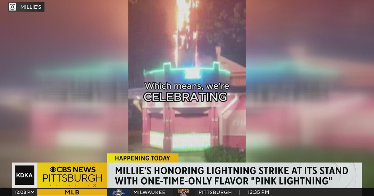 Millie's celebrates lightning strike with new flavor - CBS Pittsburgh