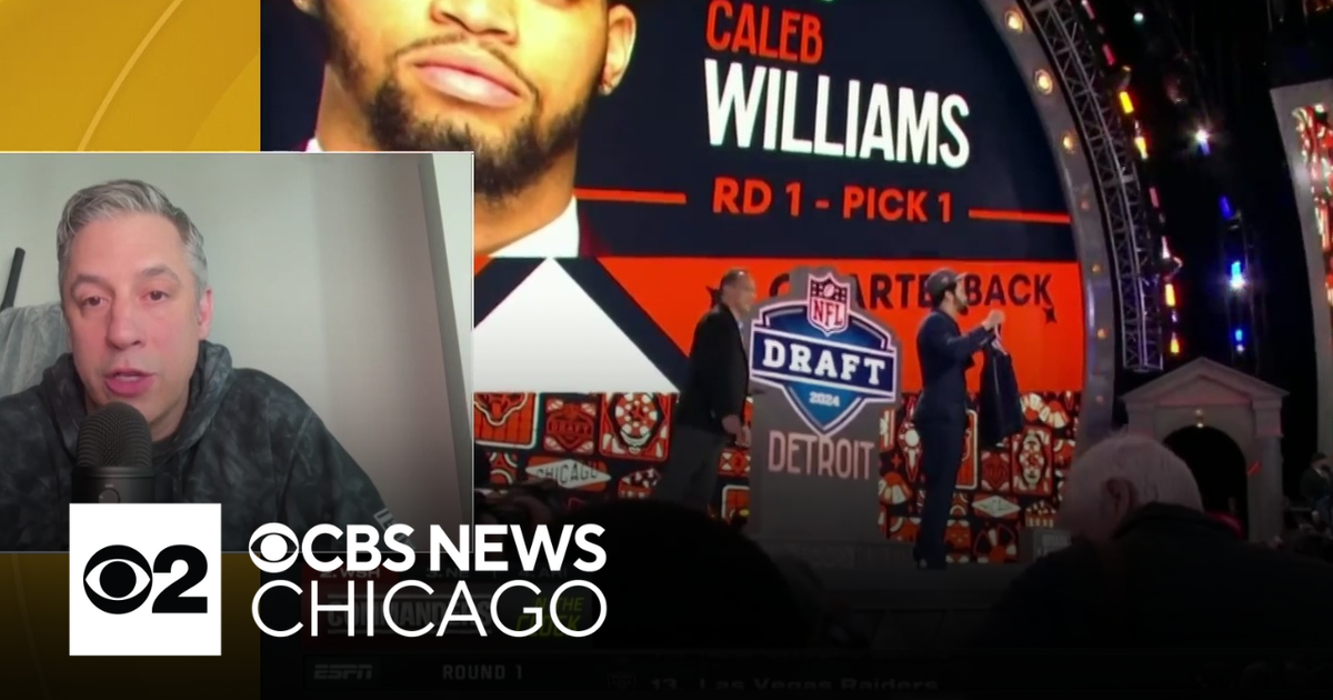 CHGO Bears Mark Carman on Bears selecting Caleb Williams, Rome Odunze - CBS Chicago
