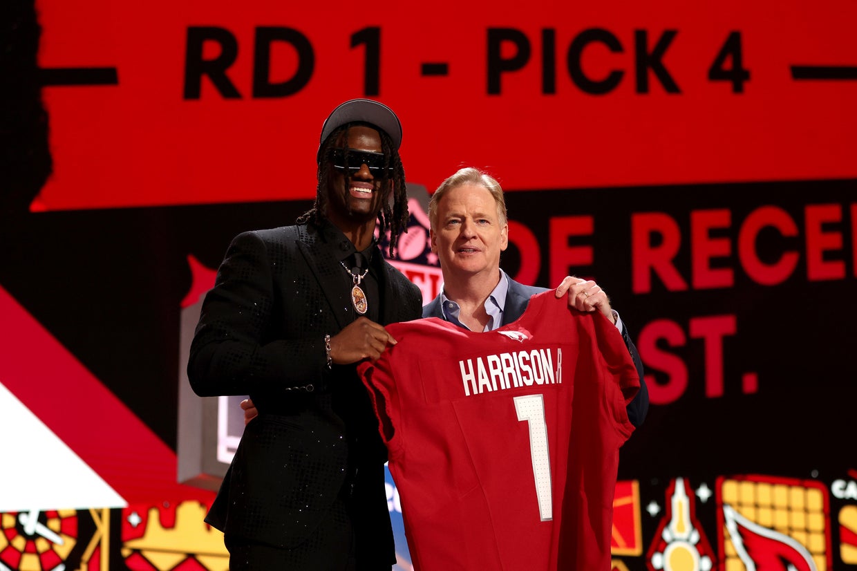 Philadelphia native Marvin Harrison Jr. drafted 4th overall by Arizona ...