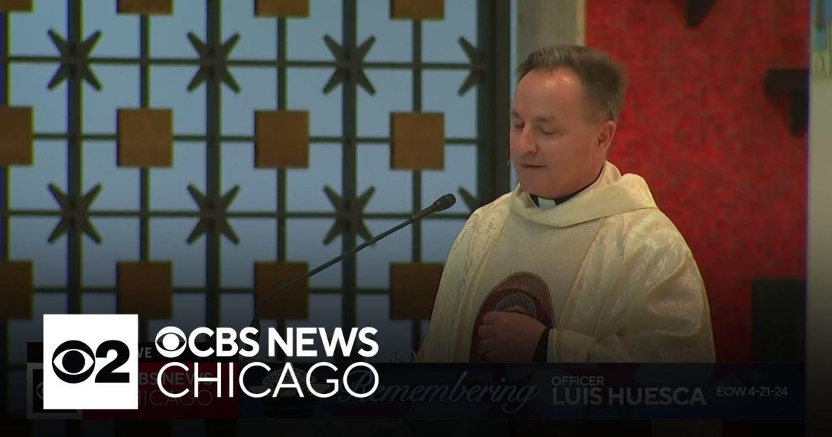 Chicago Police Officer Luis Huesca remembered as "a great son of ...