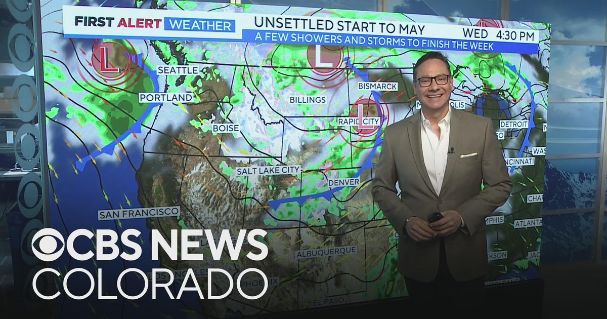 May set to begin with a couple of cold fronts - CBS Colorado