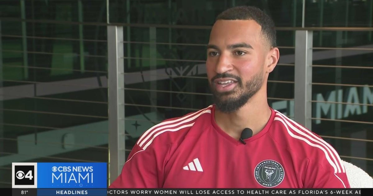 Inter Miami goalkeeper Drake Callender talks yoga, new baby - CBS Miami