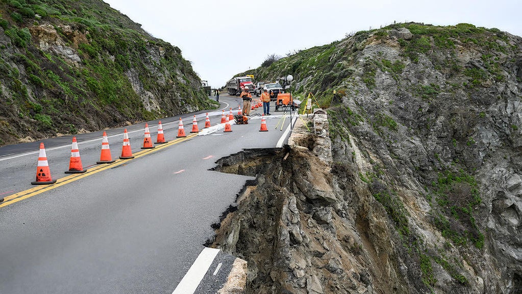 Washout-closure stretch of Highway 1 in Big Sur to reopen by May 25 ...