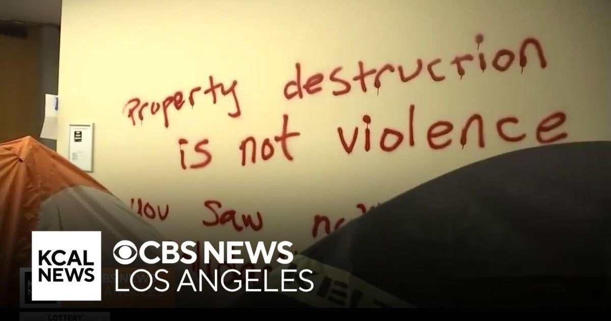 Campus protests continue as schools step up security - CBS Los Angeles