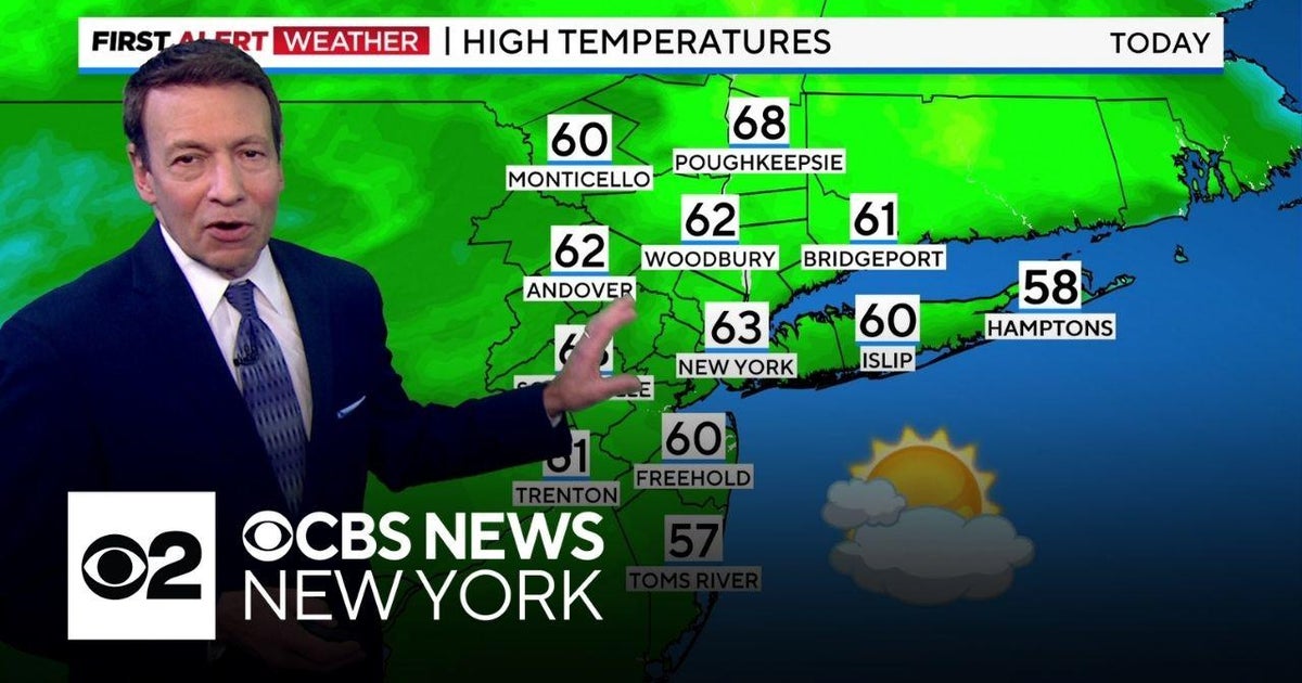 First Alert Weather: Saturday morning update - 5/4/24 - CBS New York