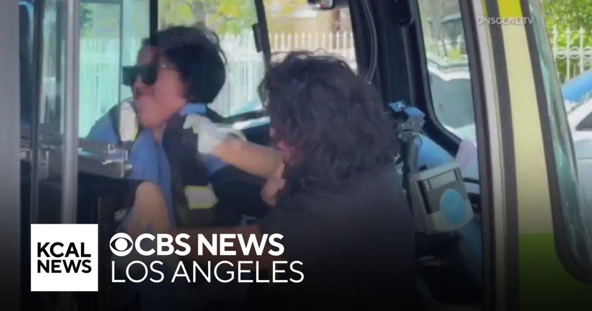 LA Department of Transportation bus driver attacked in South LA - CBS ...