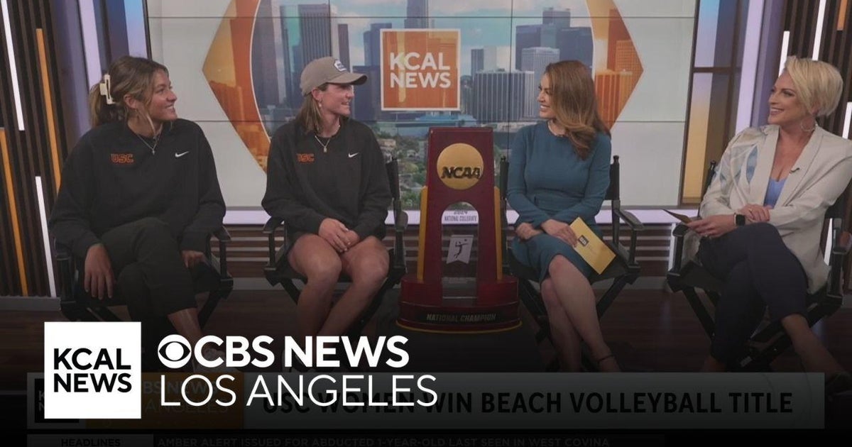 USC women’s beach volleyball win NCAA championship - CBS Los Angeles
