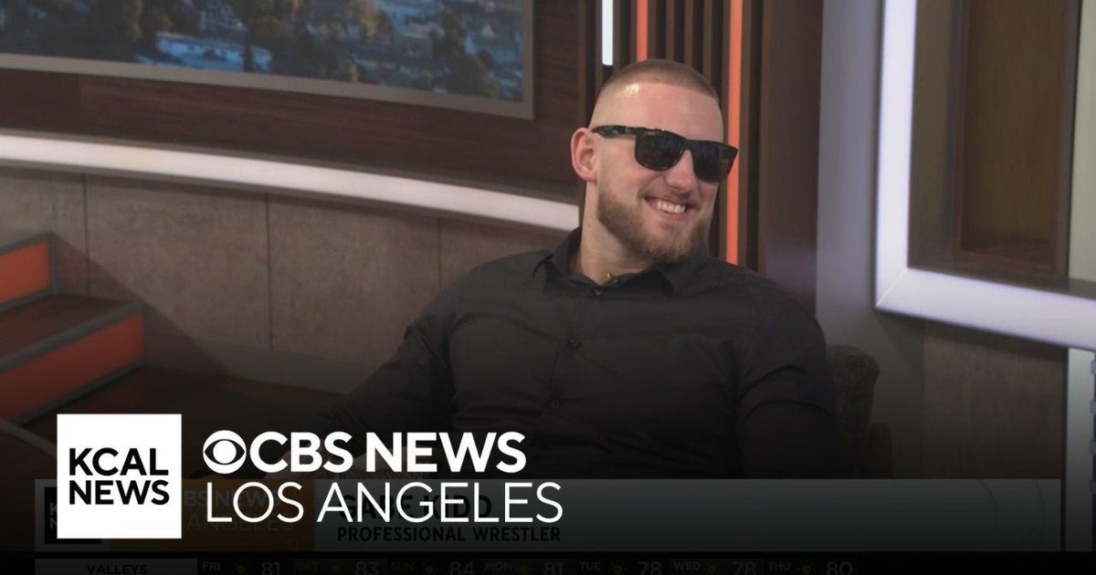 Meet professional wrestler Gabe Kidd - CBS Los Angeles