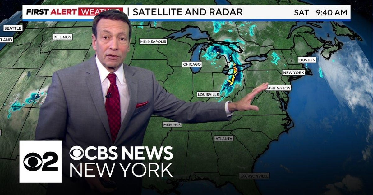 First Alert Weather: Saturday morning update - 5/11/24 - CBS New York