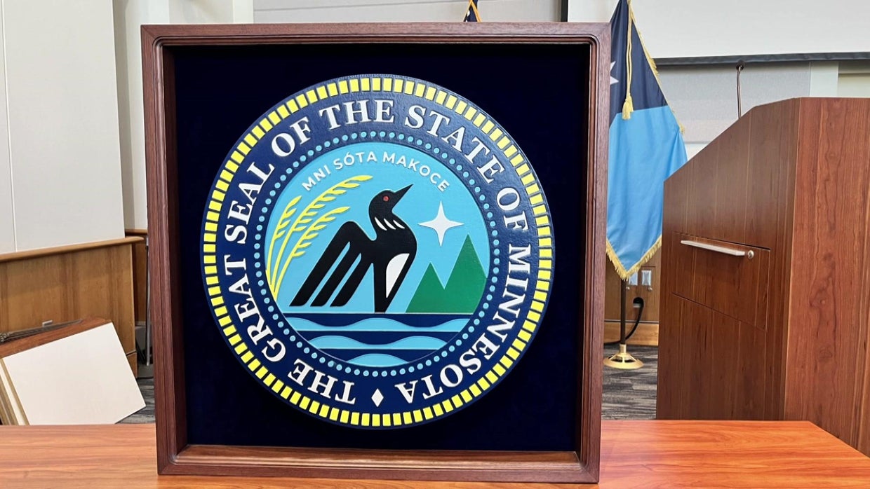 Minnesota's new state flag is flying high on this year's Statehood Day ...