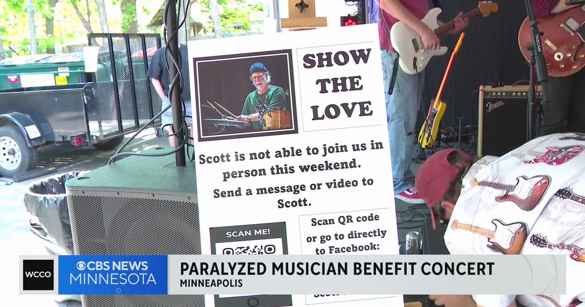 Minnesotans use music to help a local artist in need - CBS Minnesota