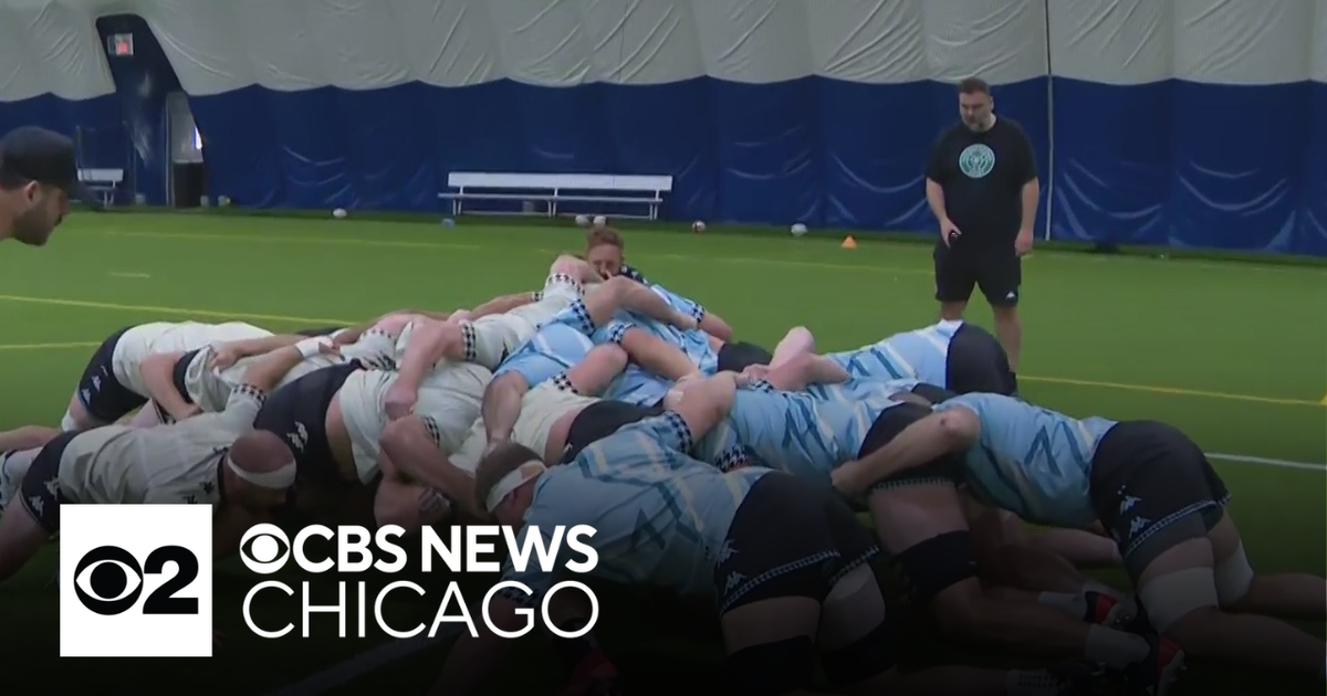 Training with the Chicago Hounds major league rugby team - CBS Chicago