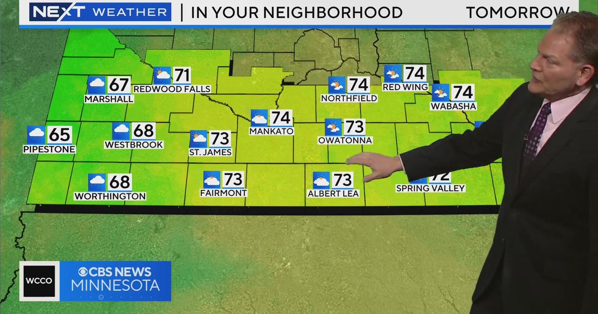 NEXT Weather: 5 p.m. forecast from May 14, 2024 - CBS Minnesota