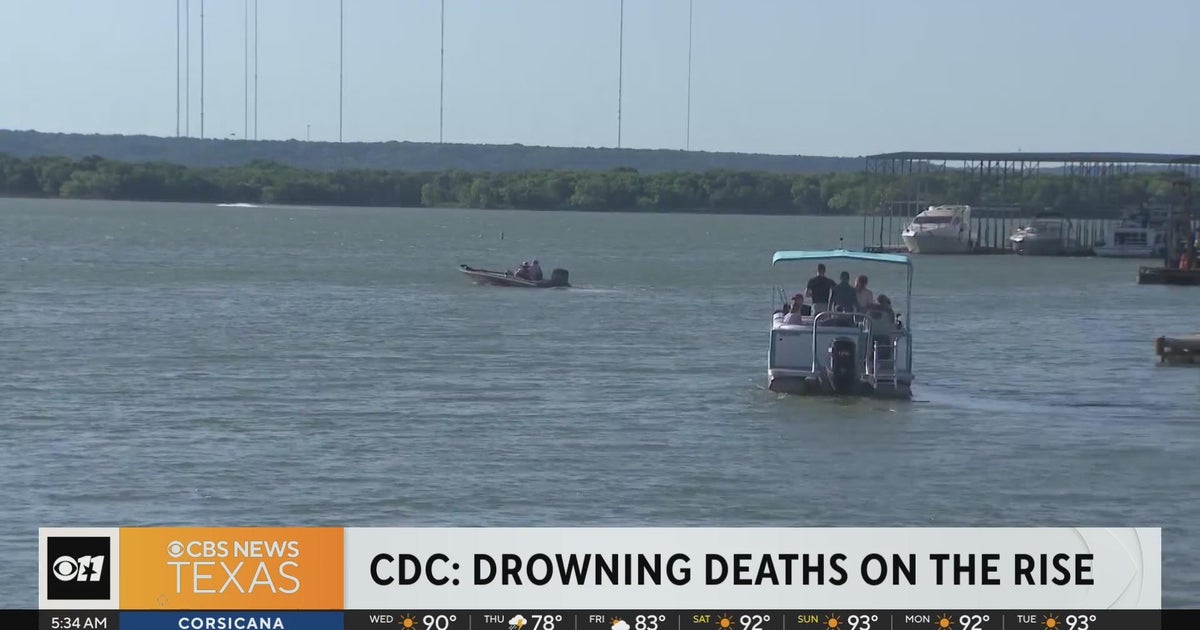 CDC report says drowning deaths are rising - CBS Texas