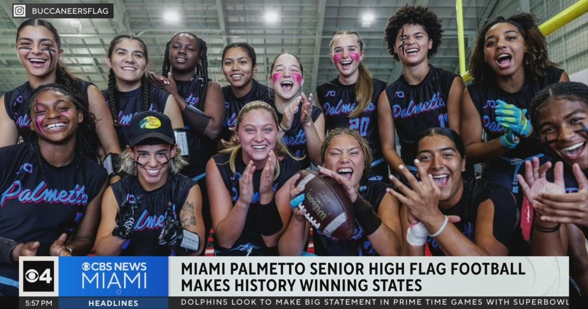 Miami Palmetto Senior High flag football team makes history by winning ...