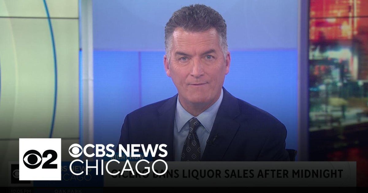 Cicero bans liquor sales after midnight - CBS Chicago
