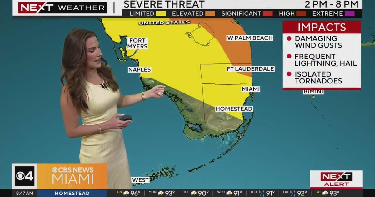 South Florida 8 a.m. Weather Forecast 5/19/2024 - CBS Miami