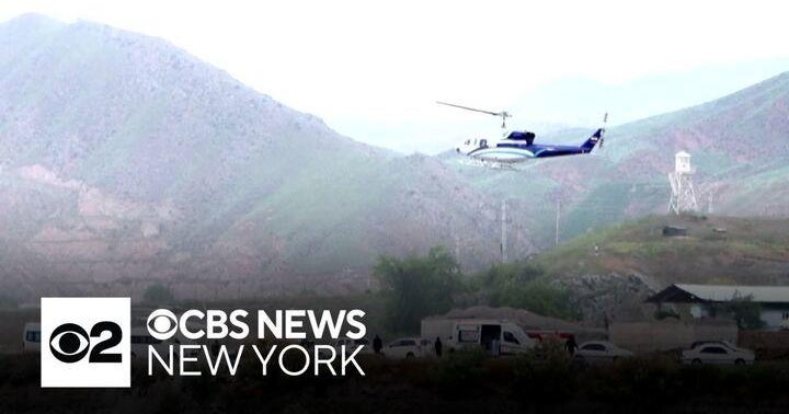 Helicopter carrying Iran's president and other officials crashes - CBS ...