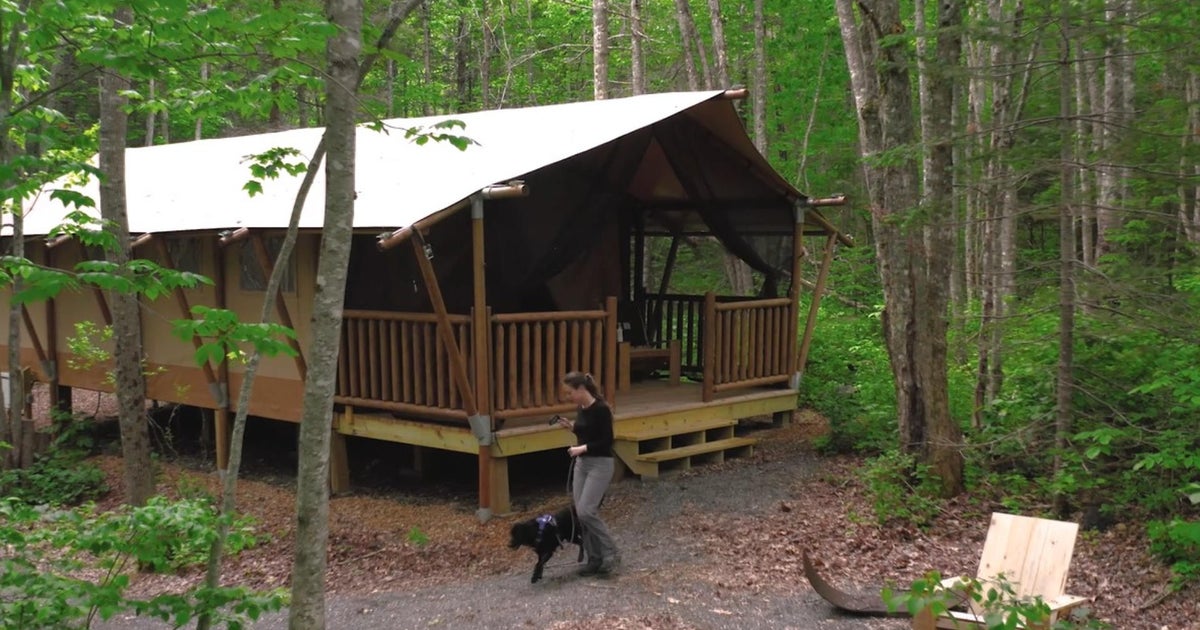 Go "glamping" in Bar Harbor, Maine at Terramor Outdoor Resort - CBS Boston