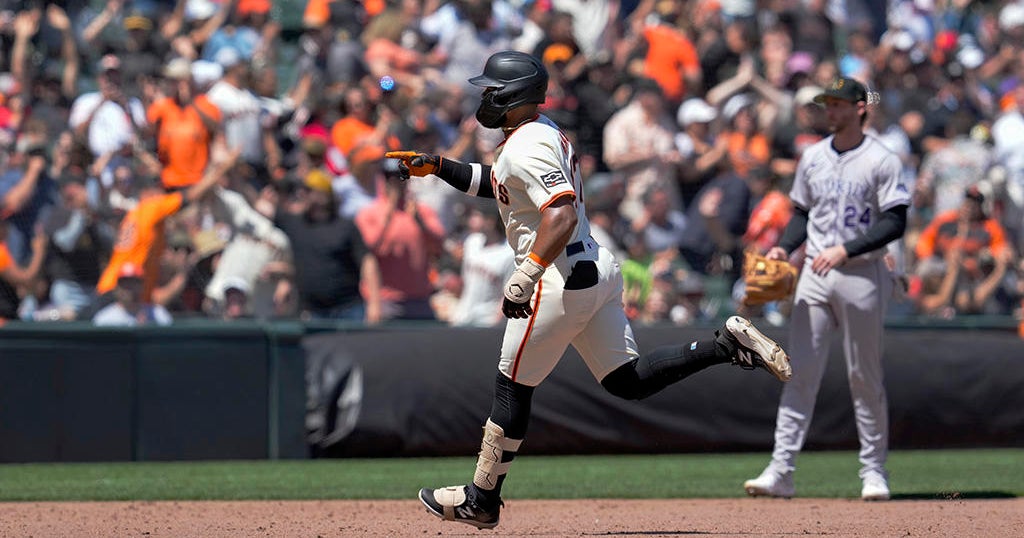 Giants beat Rockies 4-1 for first series sweep this year - CBS San ...