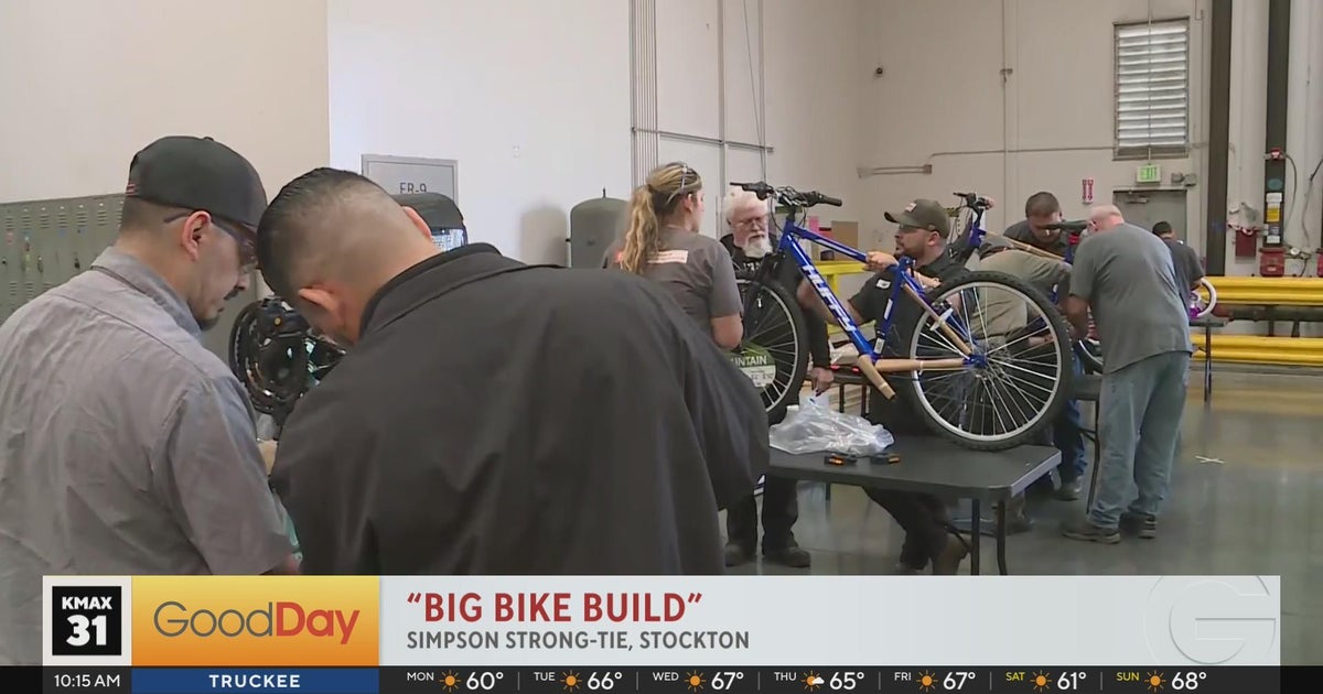 Big Bike Build in Stockton! - Good Day Sacramento